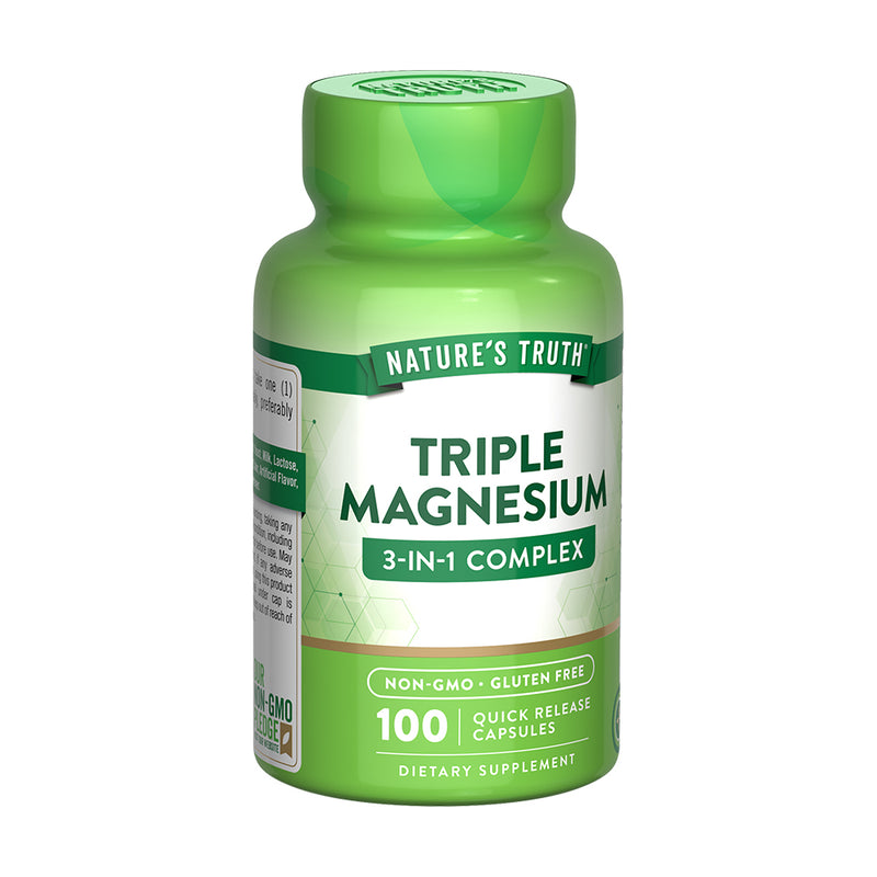Triple MagneSium Complex 400 Mg - 100 Cápsulas | Relajación y Salud ...